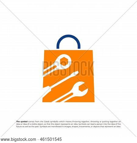 Mechanic Shop Logo Vector & Photo (Free Trial) | Bigstock