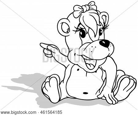 Drawing Sitting Cute Vector & Photo (Free Trial) | Bigstock