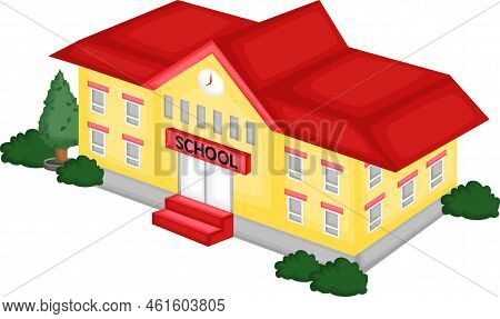 Vector Big School Vector & Photo (Free Trial) | Bigstock