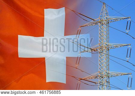 Switzerland Flag On Image & Photo (Free Trial) | Bigstock