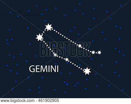 Gemini Horoscope Vector & Photo (Free Trial) | Bigstock