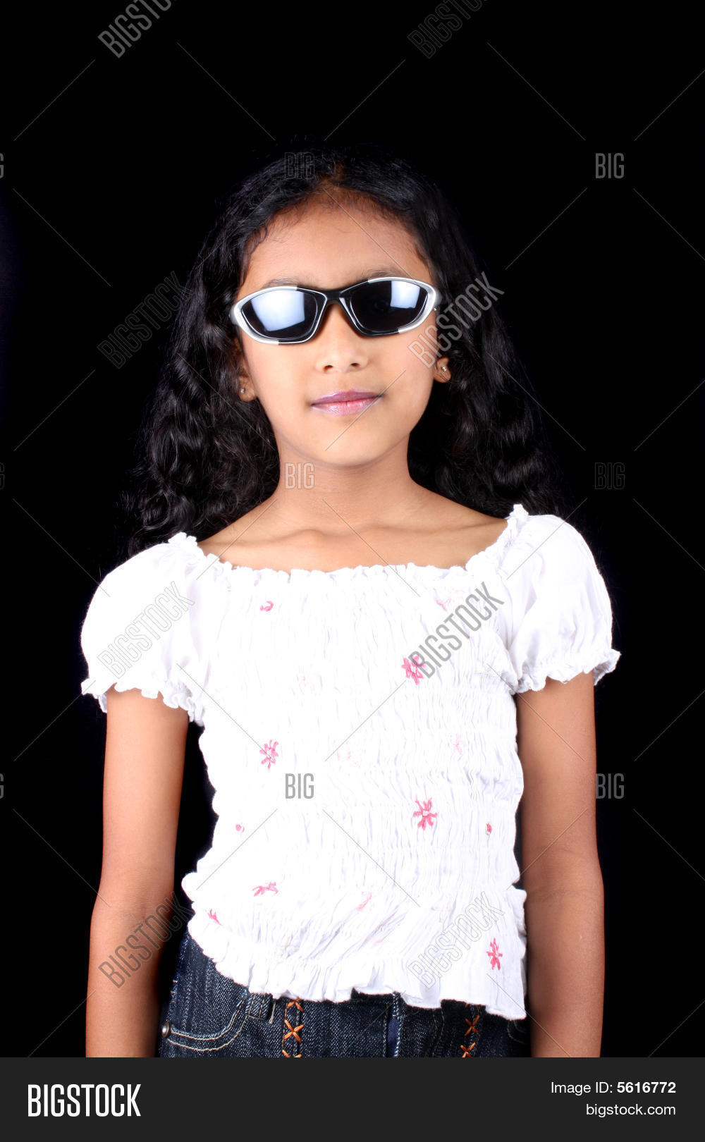 Cute East Indian Girl Image & Photo (Free Trial) | Bigstock