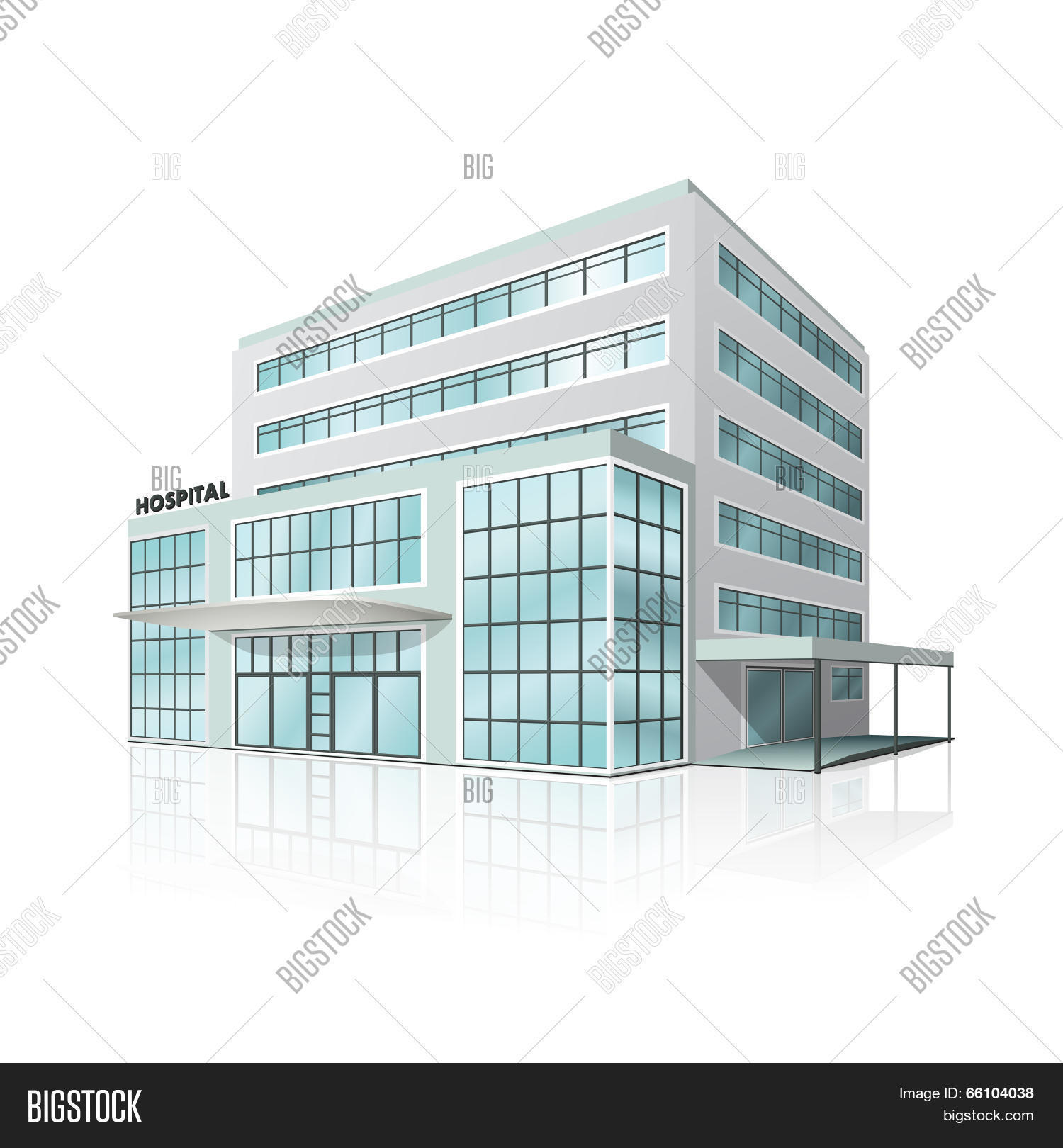 Hospital Building Drawing