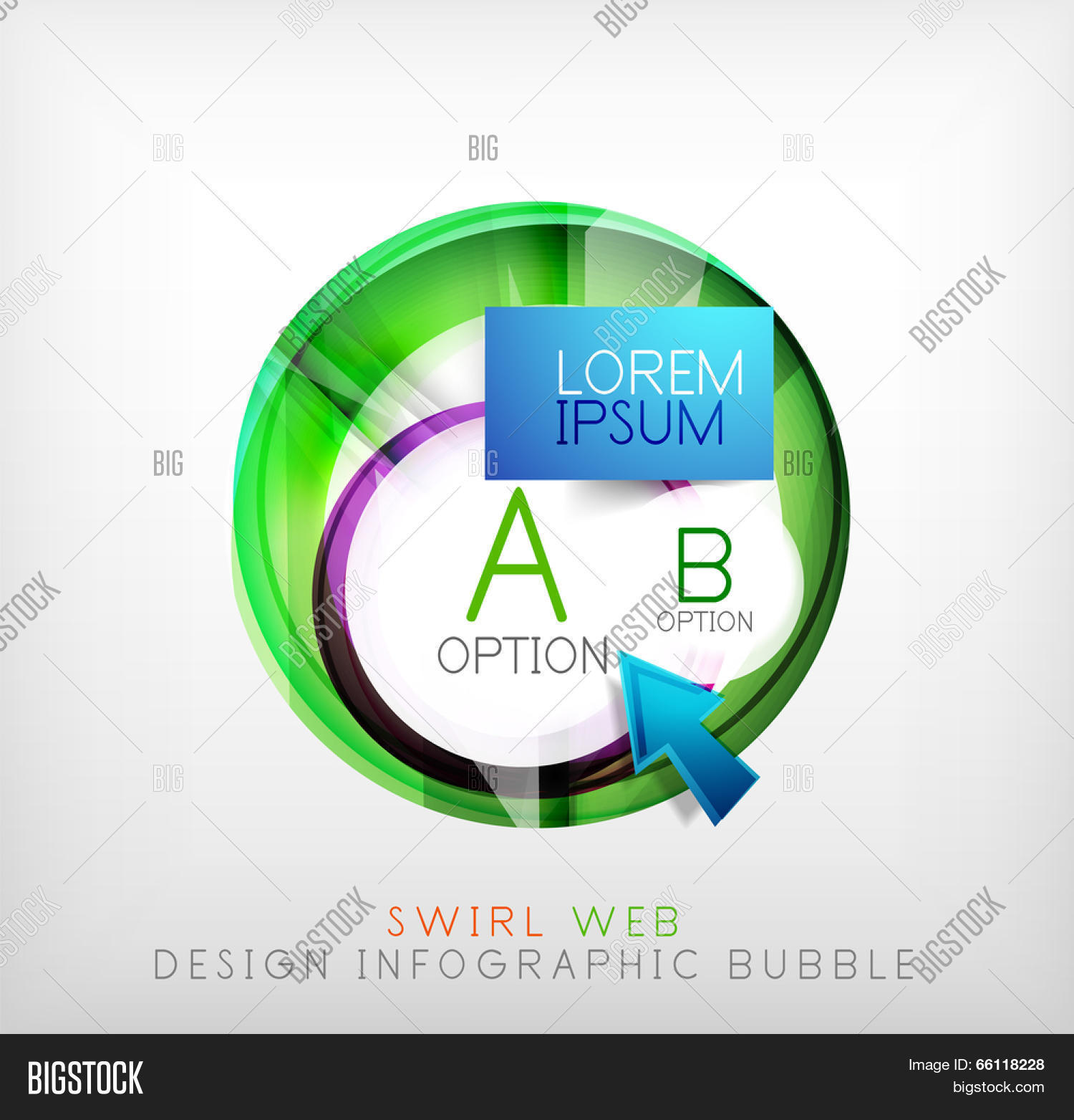 Circle Web Design Vector & Photo (Free Trial) | Bigstock