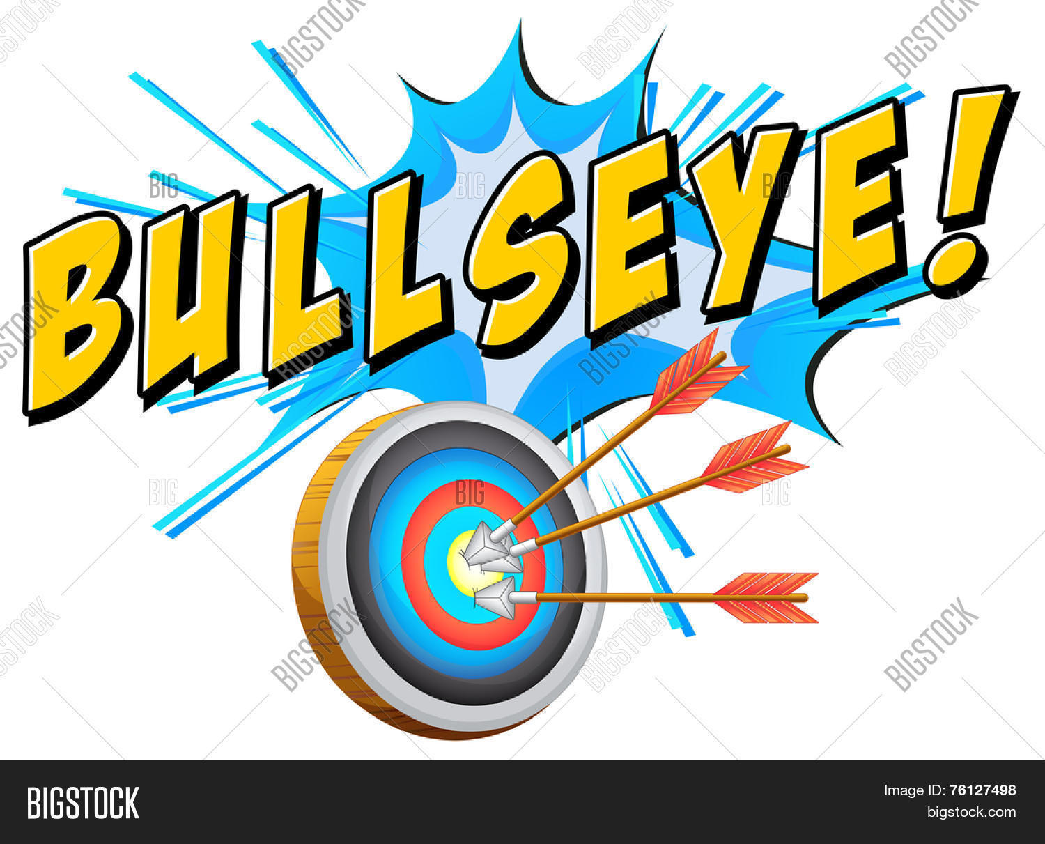 Bullseye Text Target Vector & Photo (Free Trial) | Bigstock