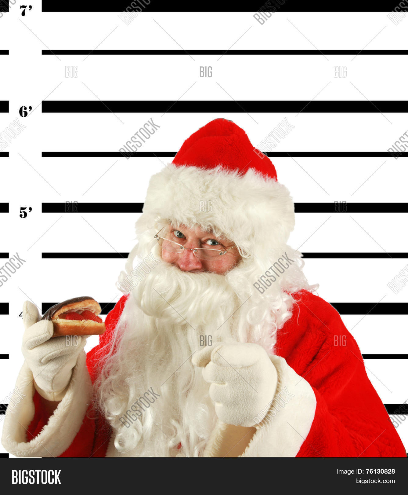 BUSTED. Santa Claus Image & Photo (Free Trial) | Bigstock
