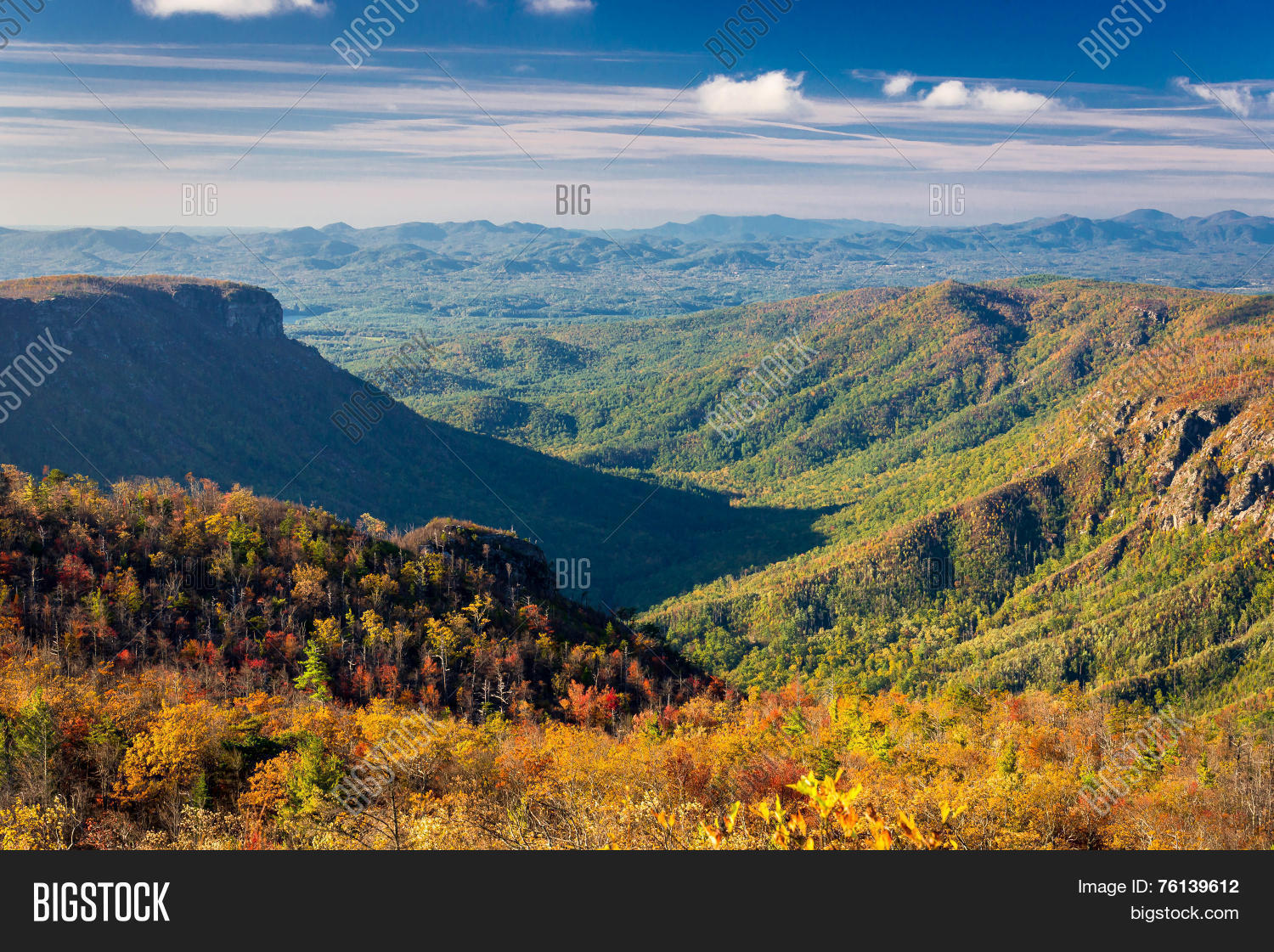 Linville Gorge Views Image & Photo (Free Trial) | Bigstock