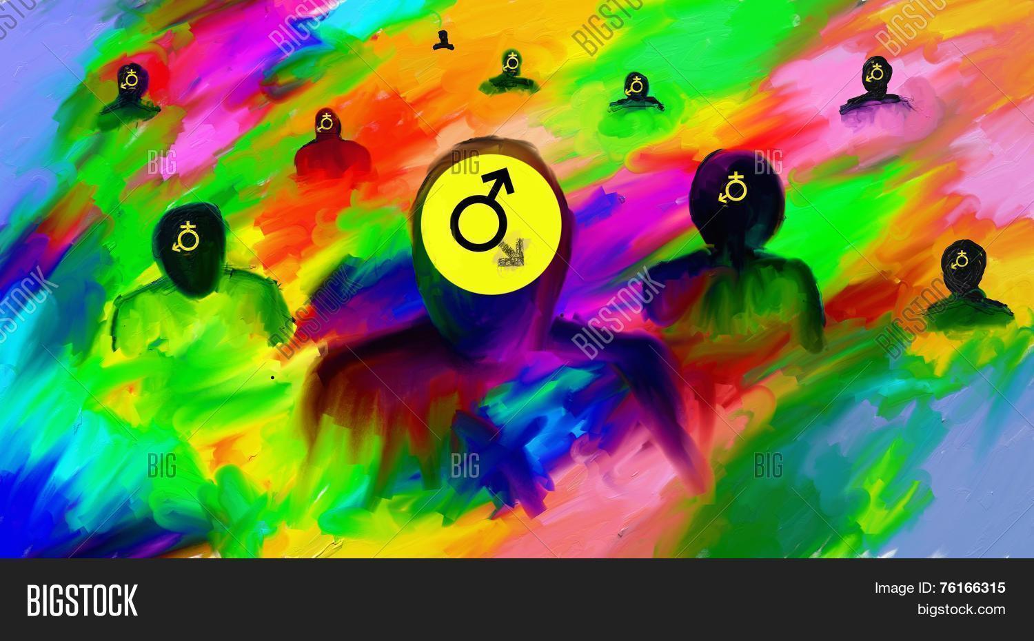 LGBT Painting Image & Photo (Free Trial) | Bigstock
