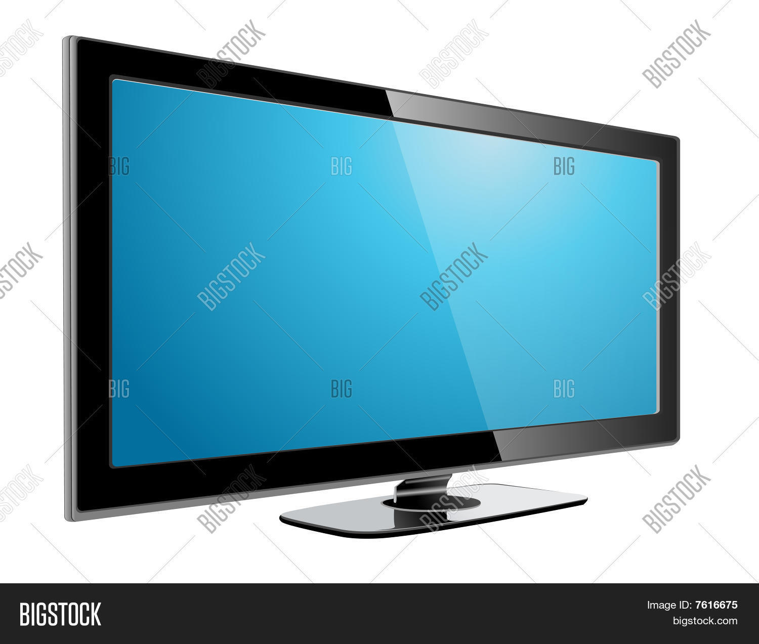 Lcd Plasma Tv Vector & Photo (Free Trial) | Bigstock