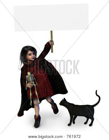 Little Goth Girl Image & Photo (Free Trial) | Bigstock