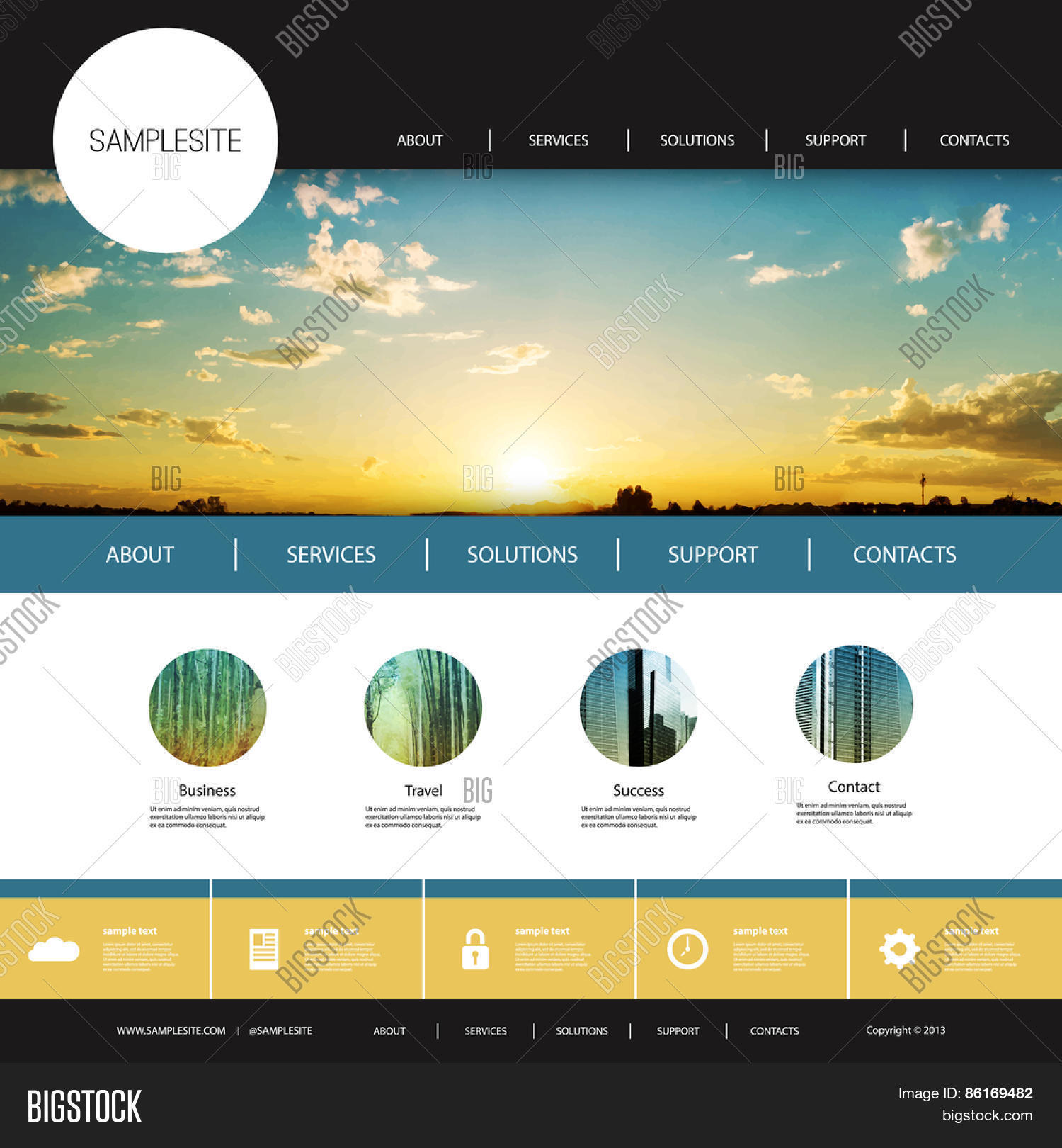 Website Design Vector & Photo (Free Trial) | Bigstock