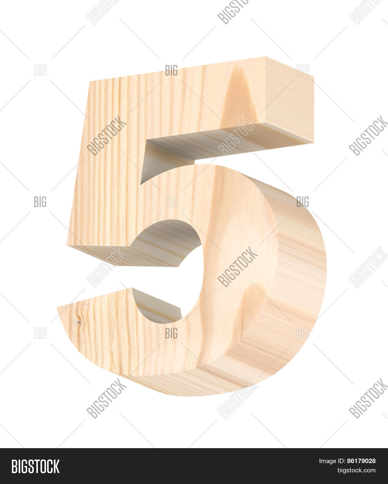 Number Pine Wood Image & Photo (Free Trial) | Bigstock