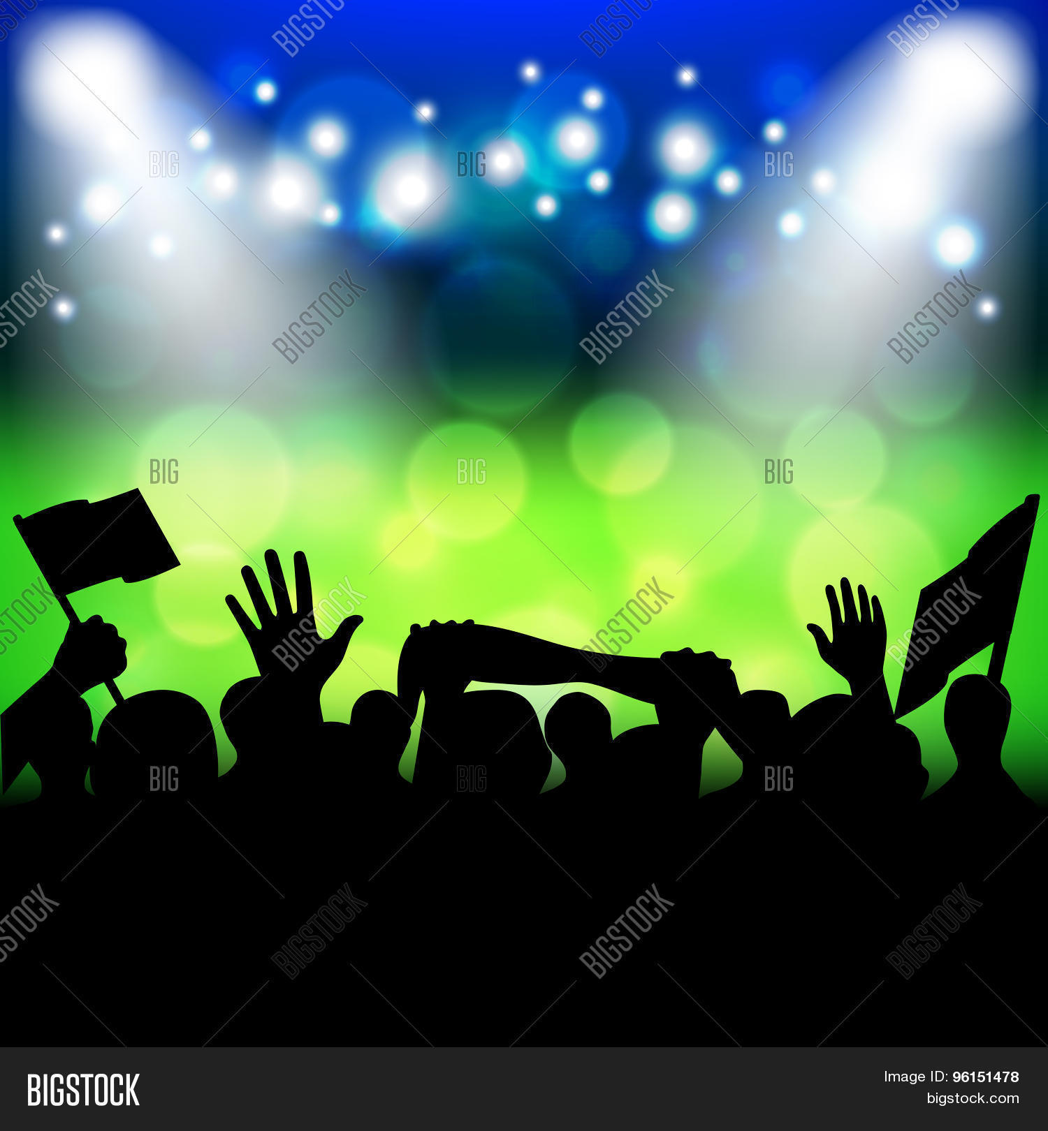 Soccer Fans On Vector & Photo (Free Trial) | Bigstock