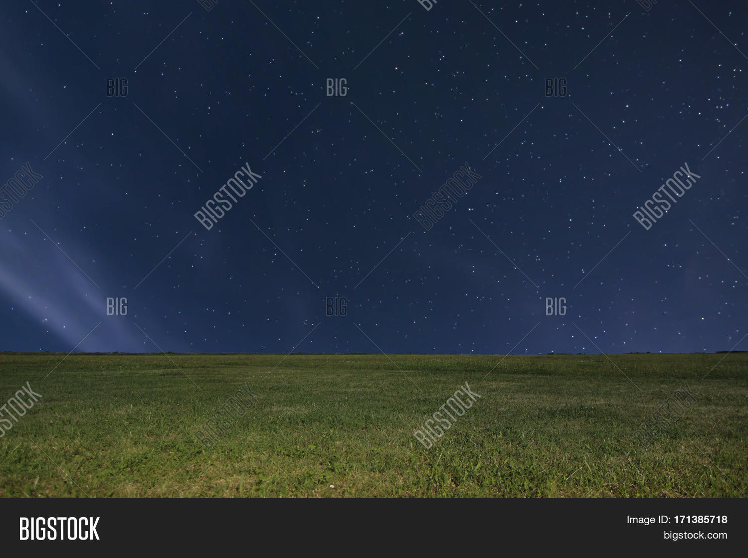 Night Meadow Image & Photo (Free Trial) | Bigstock