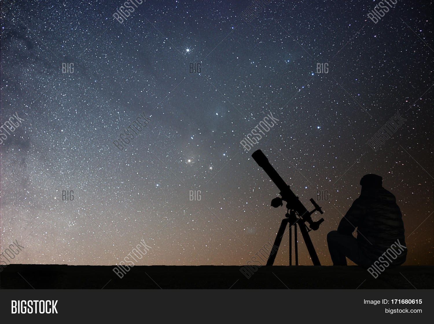 Man Astronomy Image & Photo (Free Trial) | Bigstock