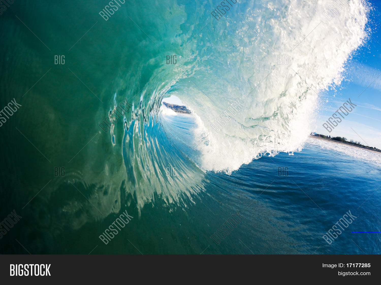 Large Blue Surfing Image & Photo (Free Trial) | Bigstock