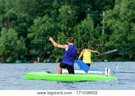 Two Young Men Rowers Image & Photo (Free Trial) | Bigstock