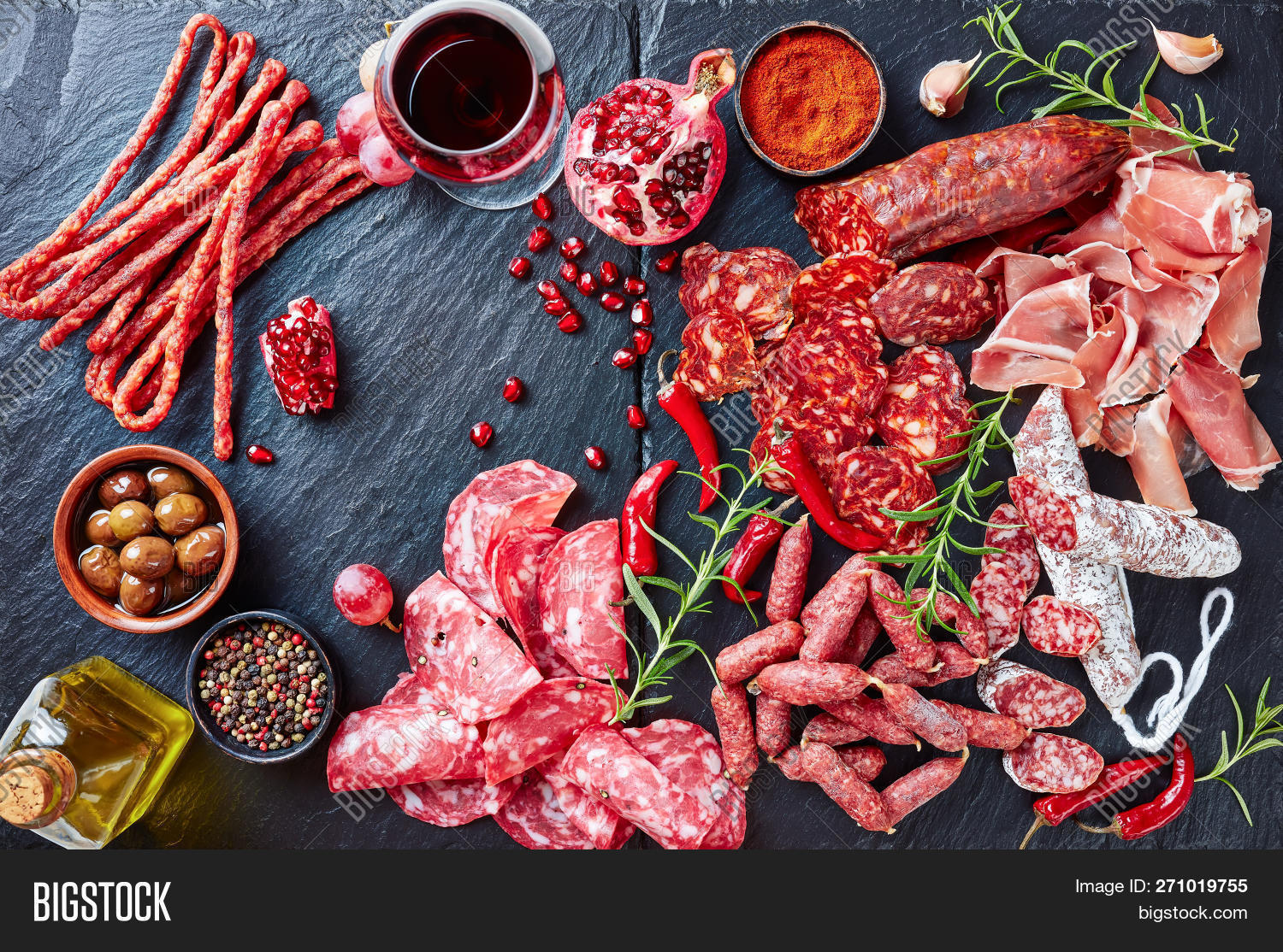 Tapas Selection. Stone Image & Photo (Free Trial) | Bigstock