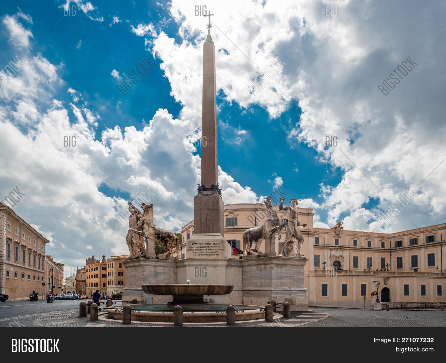 Piazza Del Quirinale, Image & Photo (Free Trial) | Bigstock