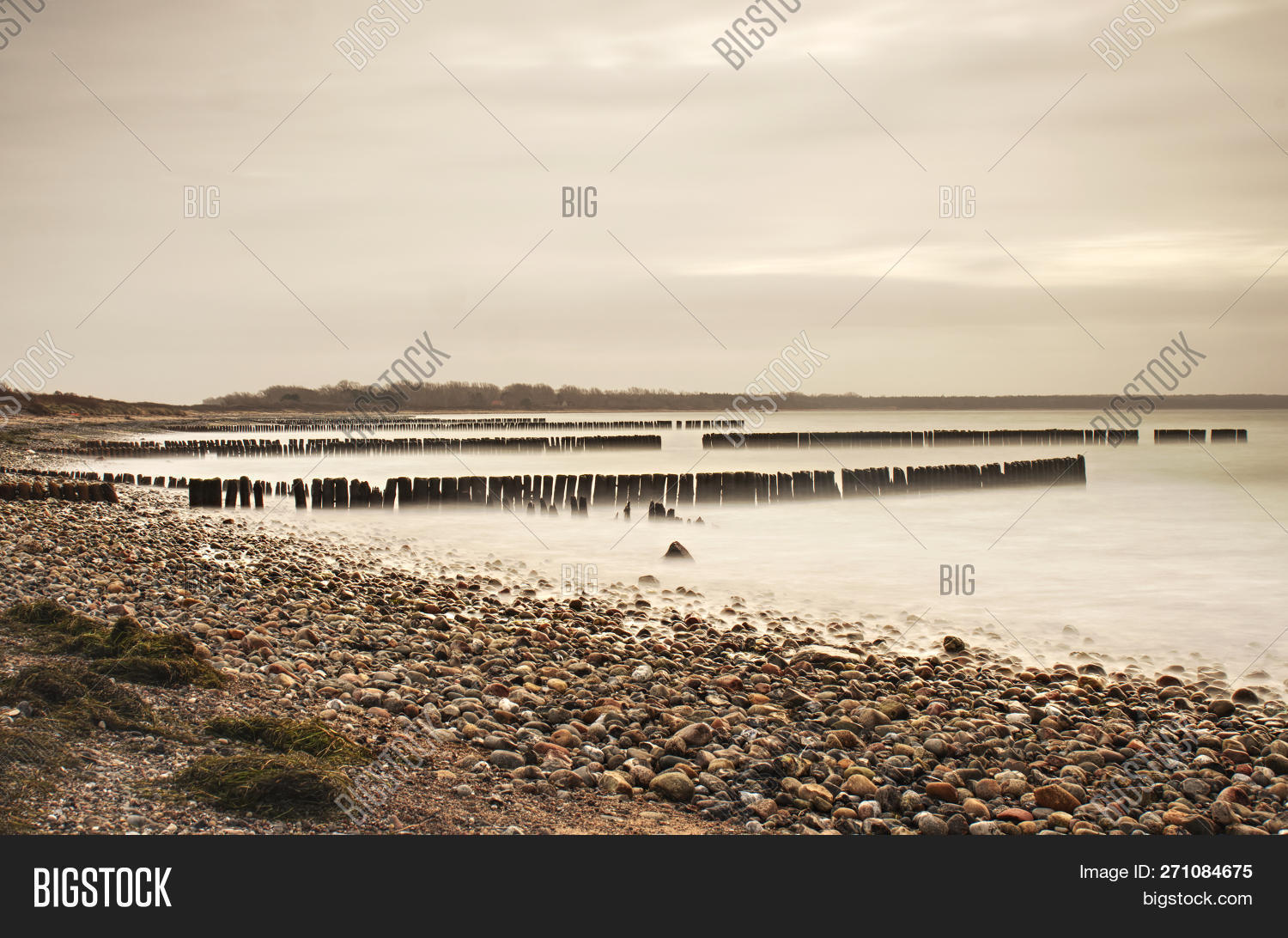 Moody Sunset Over Sea Image & Photo (Free Trial) | Bigstock
