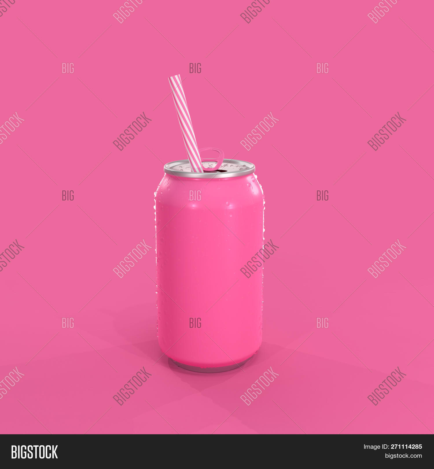 Imagen y foto Pink Soda Can (prueba gratis) | Bigstock