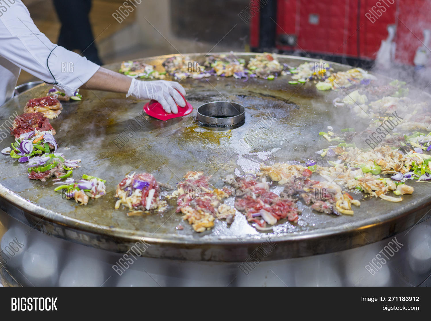 Cooking Street Food On Image & Photo (Free Trial) | Bigstock