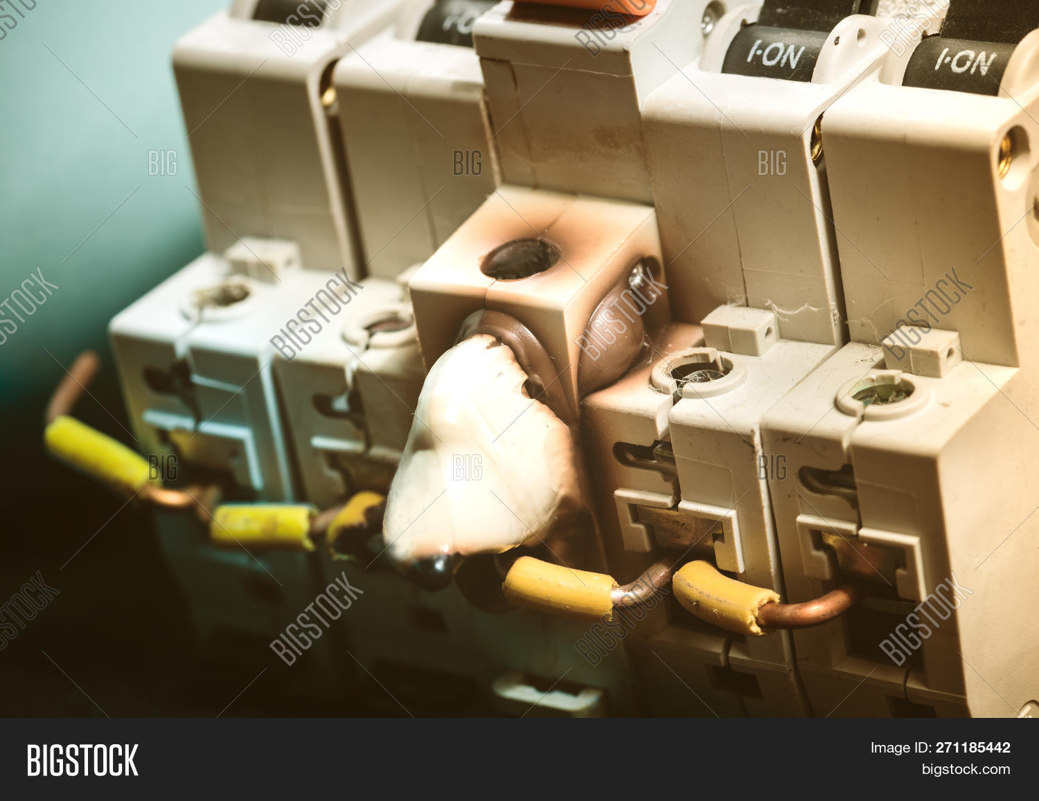 Burn Melting Switch Image & Photo (Free Trial) | Bigstock