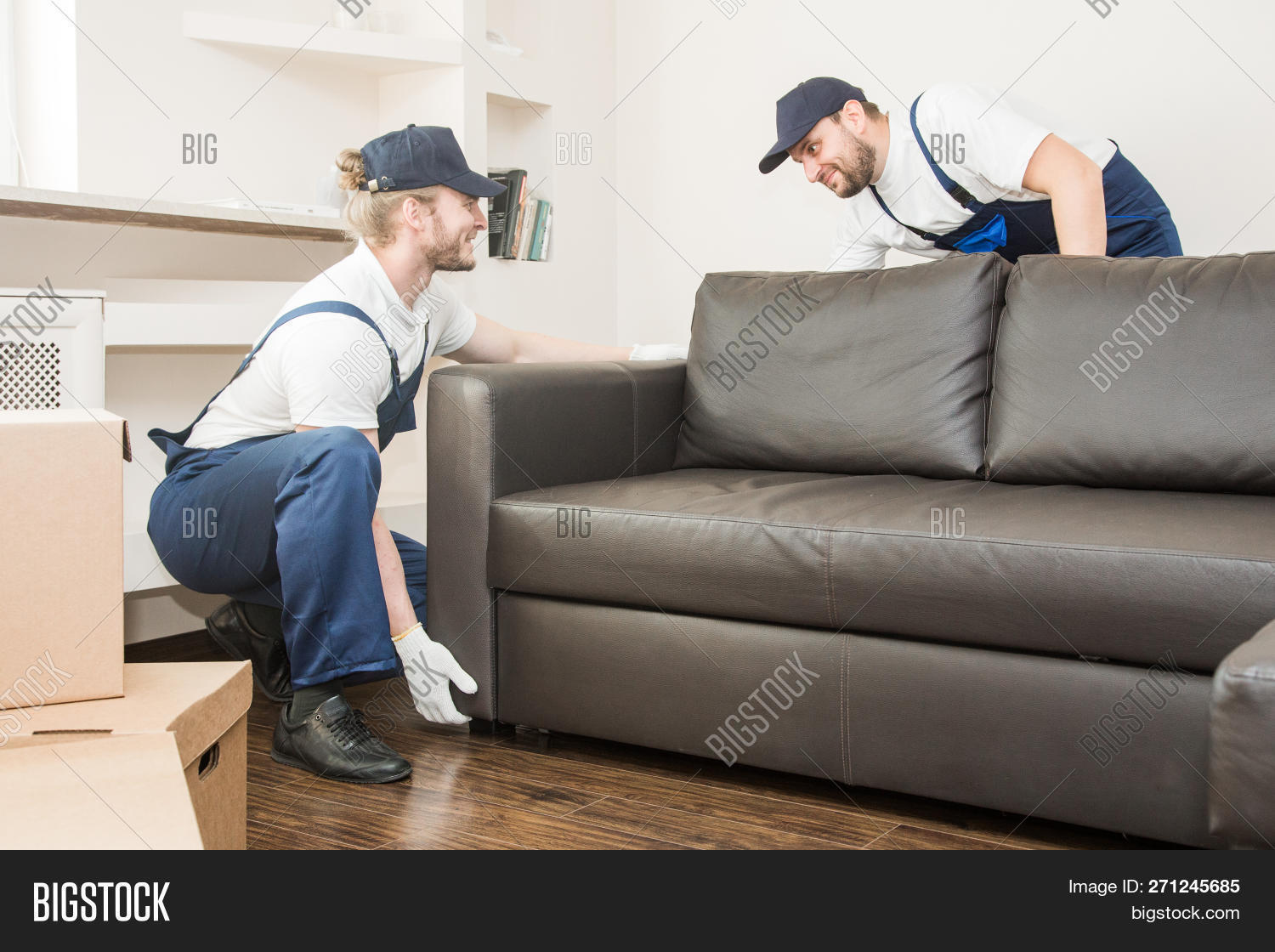 Delivery Man Move Image & Photo (Free Trial) | Bigstock