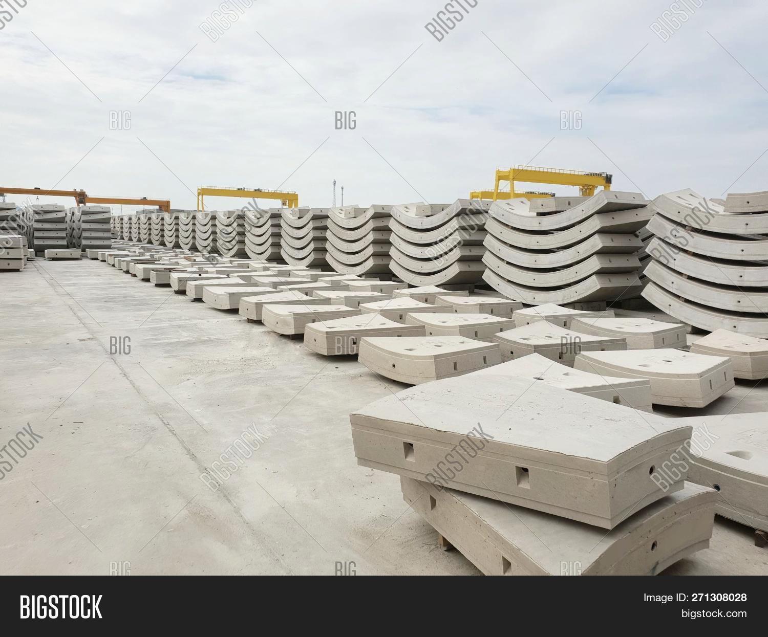 Precast Concrete Plant Image & Photo (Free Trial) | Bigstock
