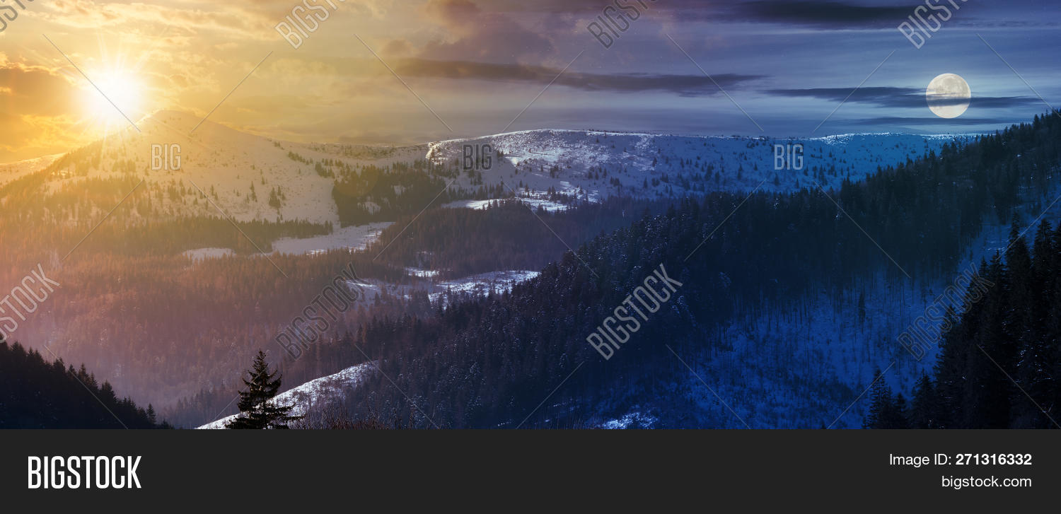 Time Change Sun Moon Image & Photo (Free Trial) | Bigstock