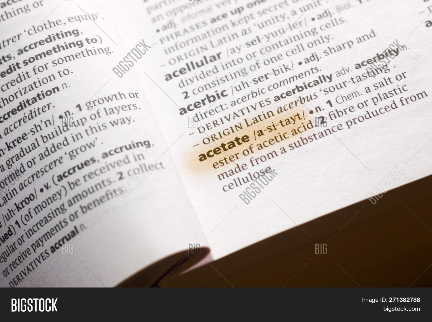 Word Phrase Acetate Image & Photo (Free Trial) | Bigstock