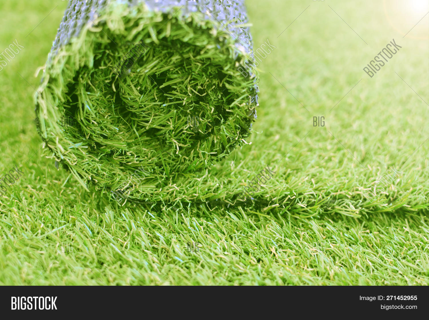 Artificial Turf Roll. Image & Photo (Free Trial) | Bigstock