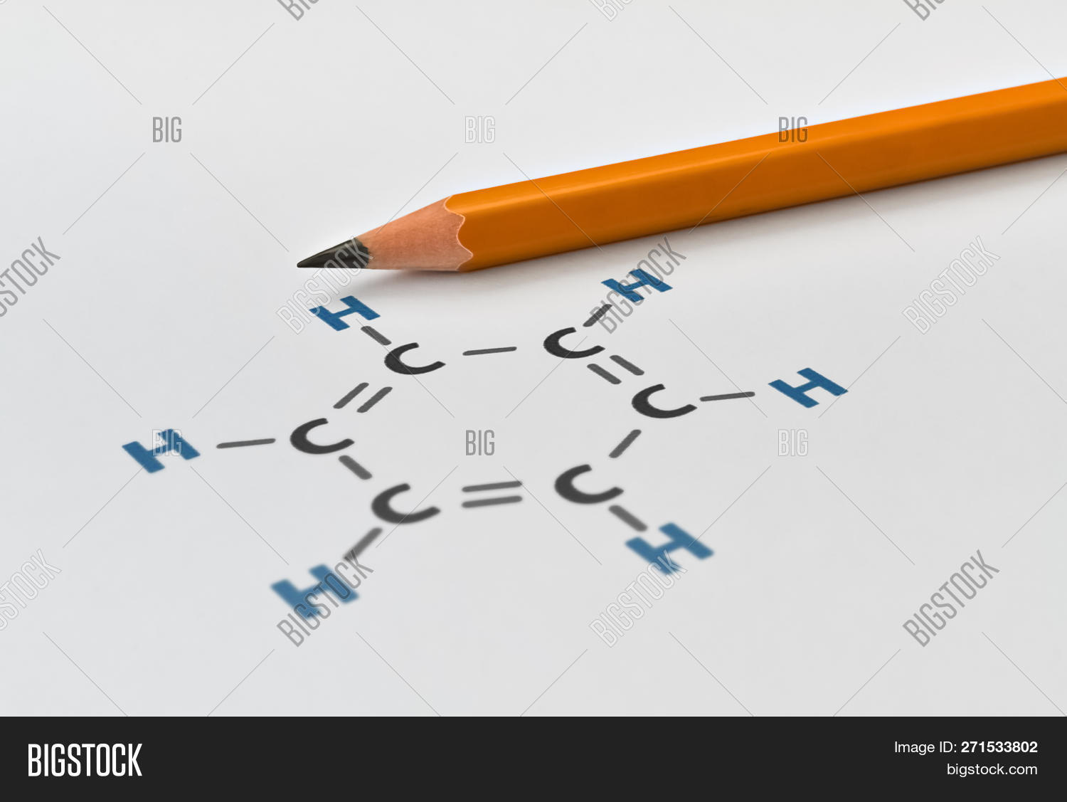 Imagen y foto Chemical Graph (prueba gratis) | Bigstock