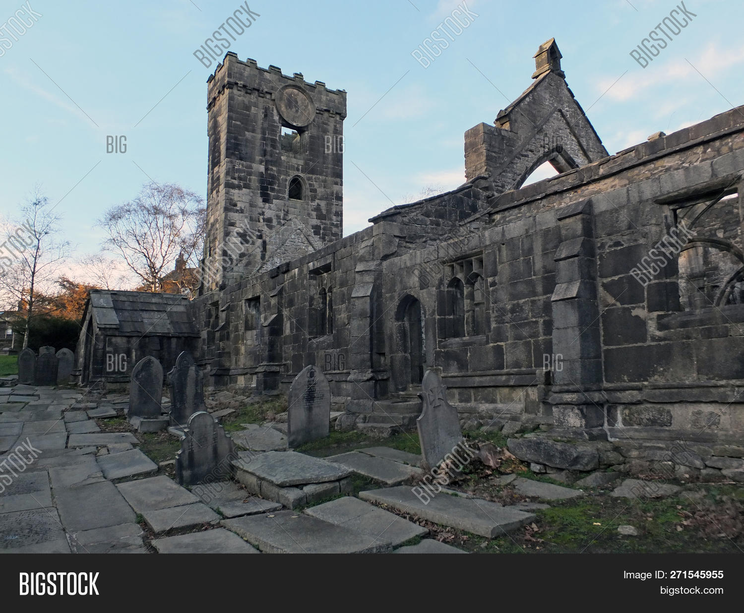 Ruined Medieval Church Image & Photo (Free Trial) | Bigstock