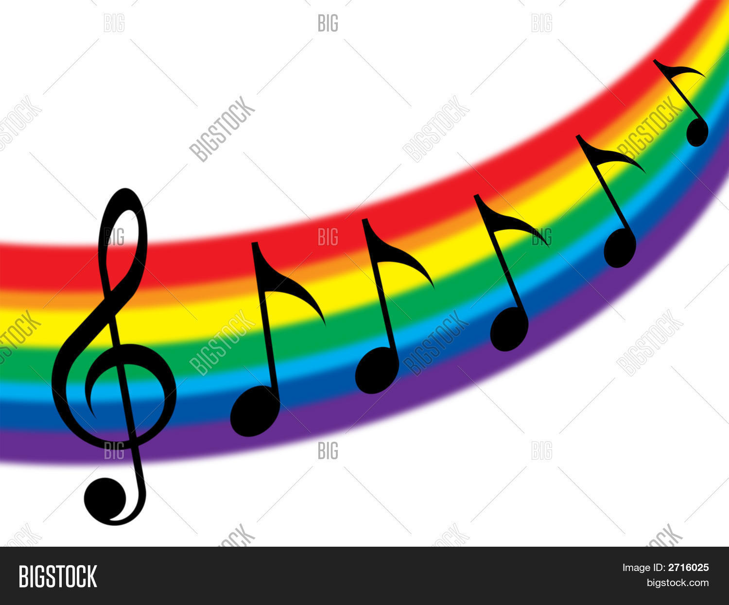 Music Rainbow Image & Photo (Free Trial) | Bigstock