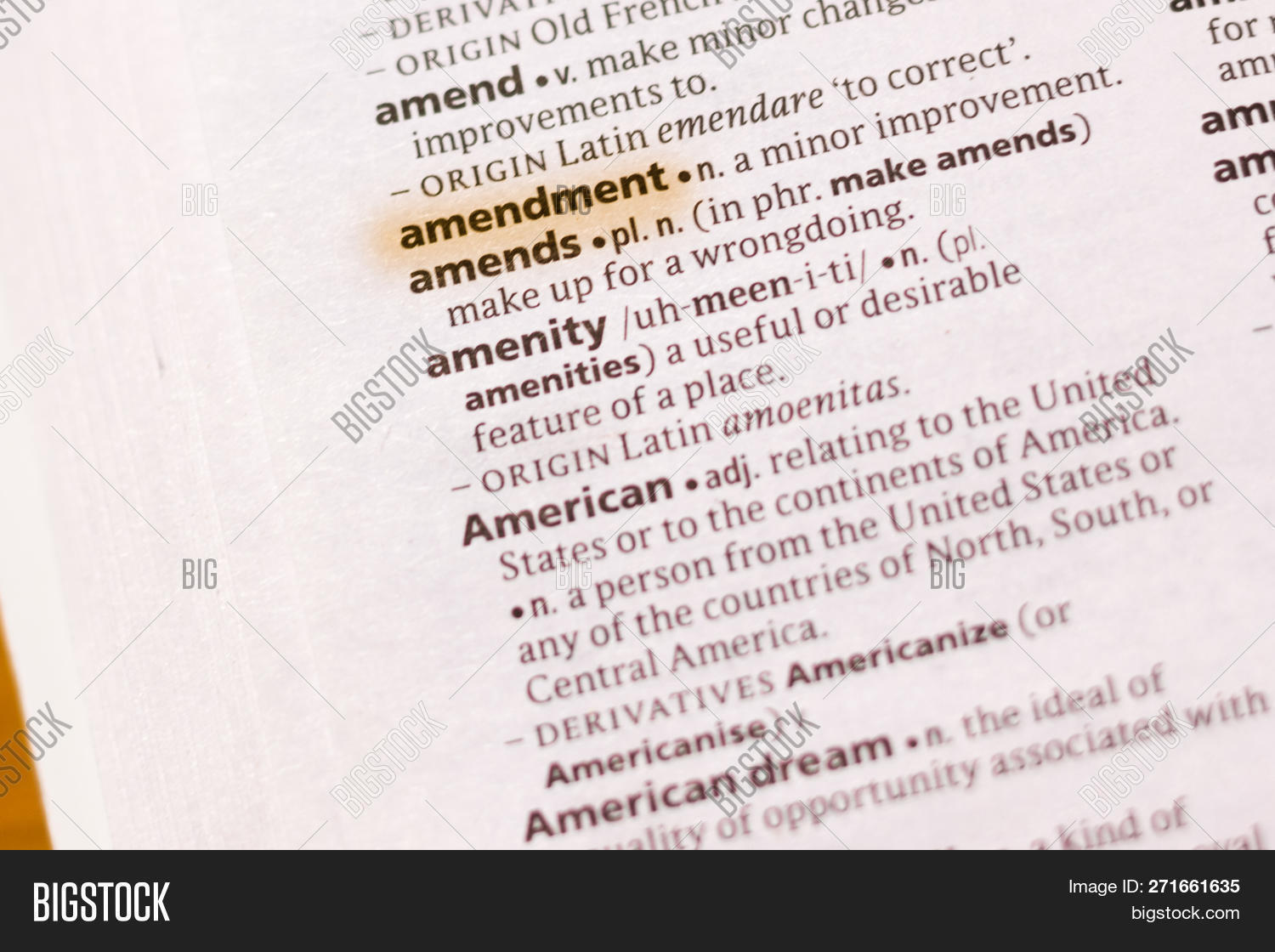 Word Phrase Amendment Image & Photo (Free Trial) | Bigstock