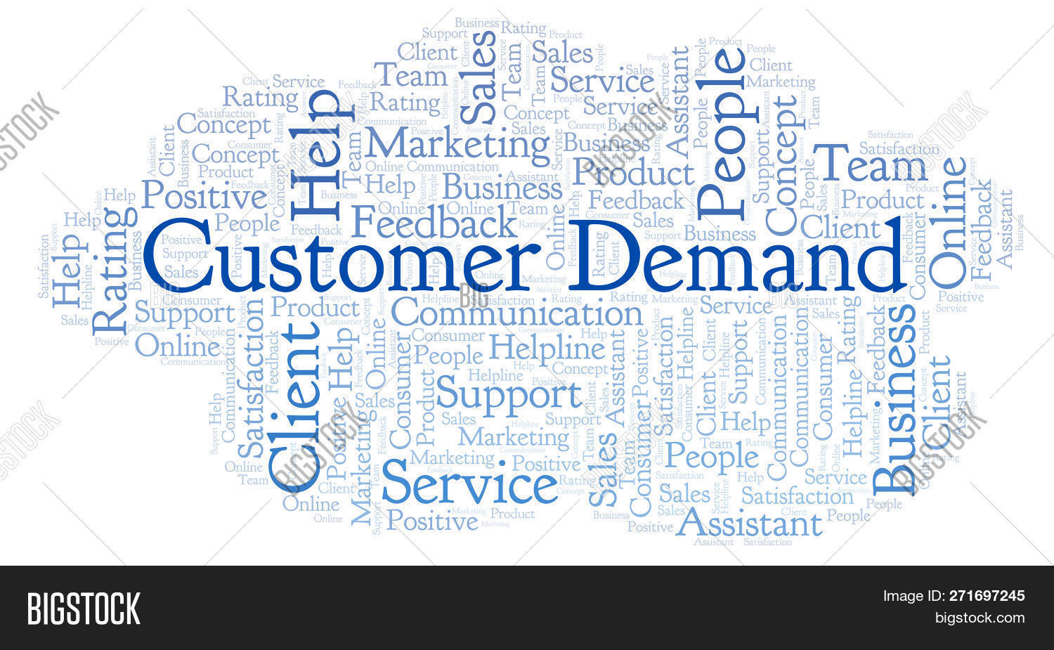 Customer Demand Word Image & Photo (Free Trial) | Bigstock