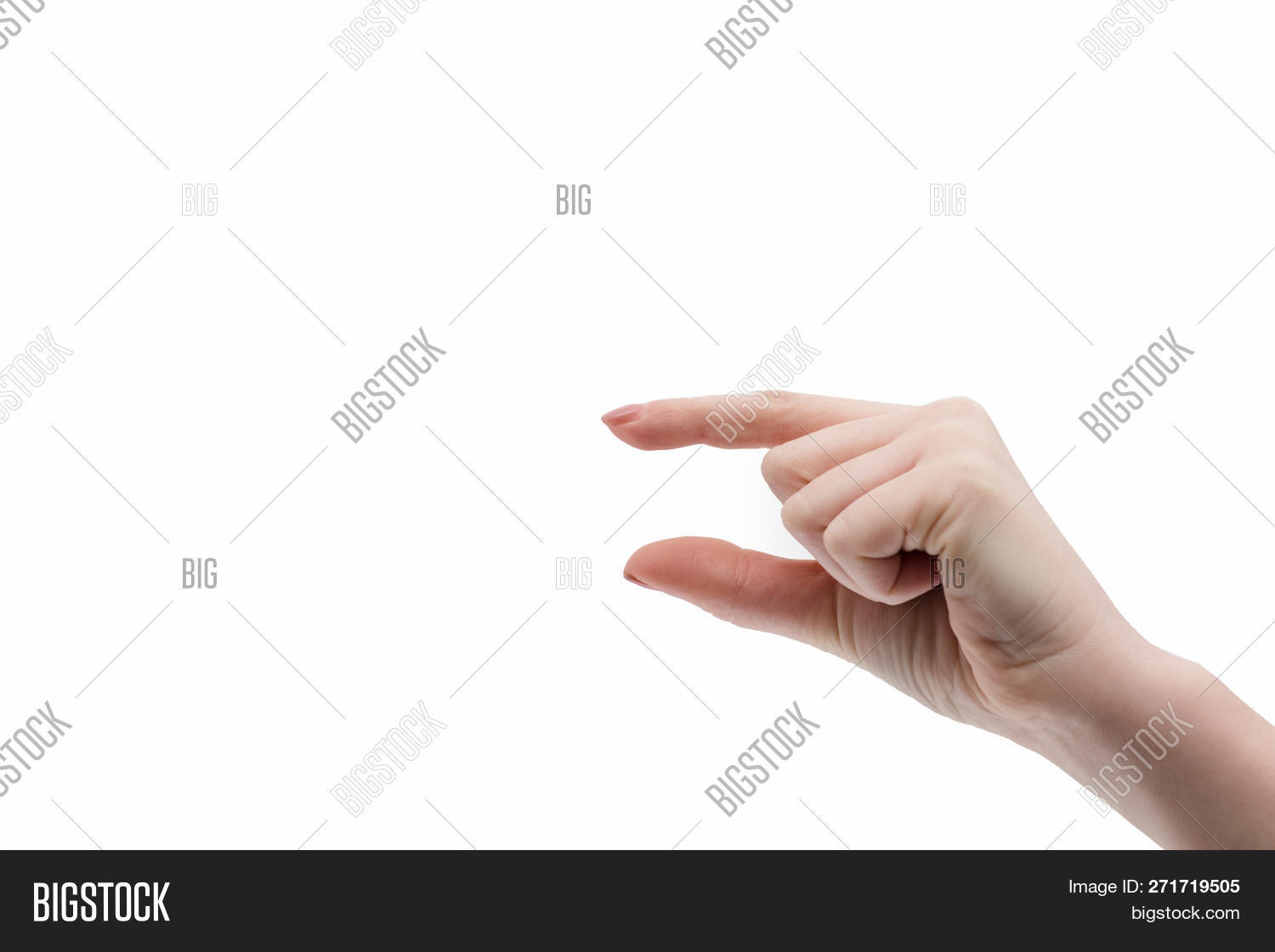 Female Fingers Shows Image & Photo (Free Trial) | Bigstock