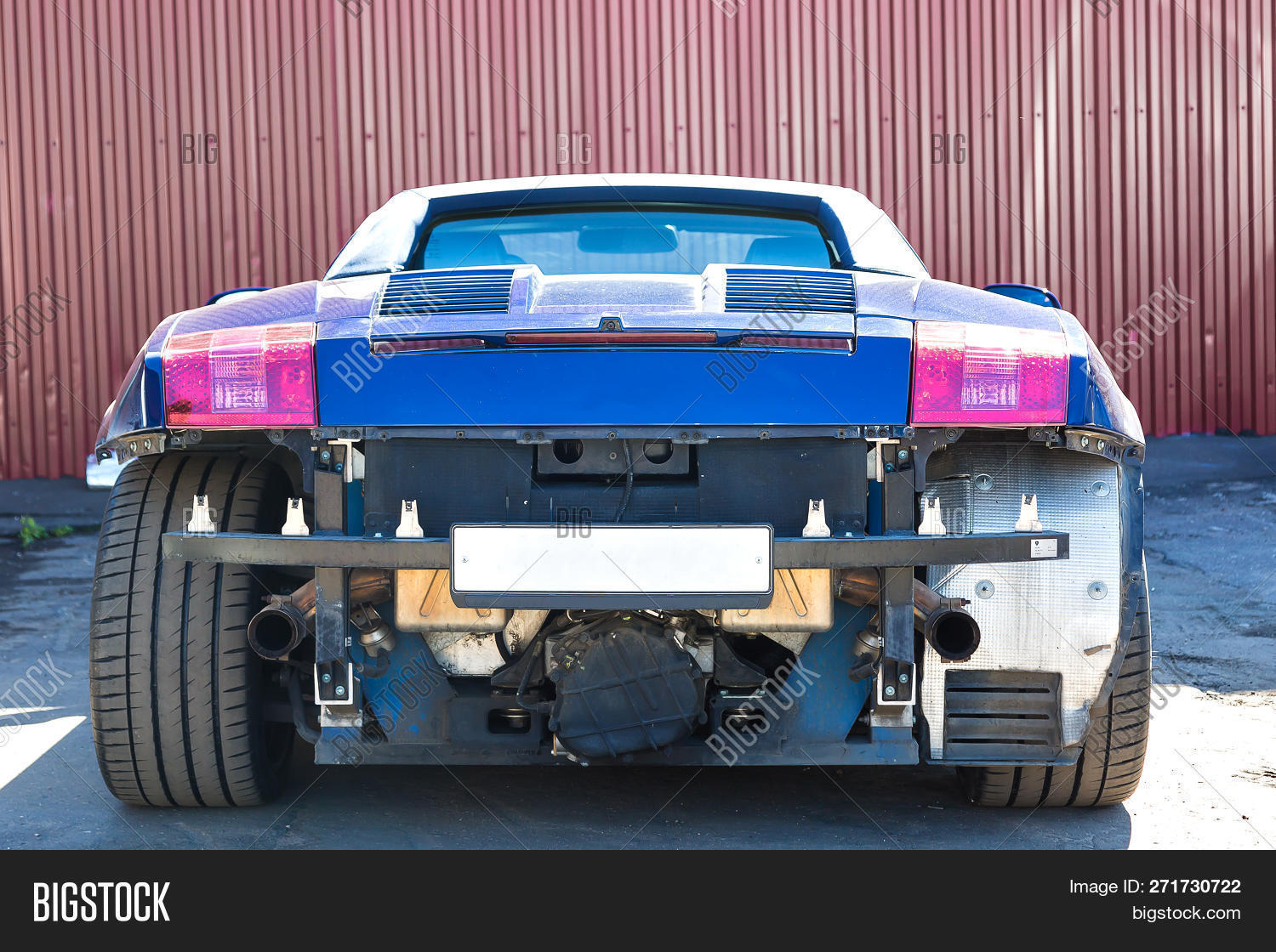 Blue Italian Supercar Image & Photo (Free Trial) | Bigstock