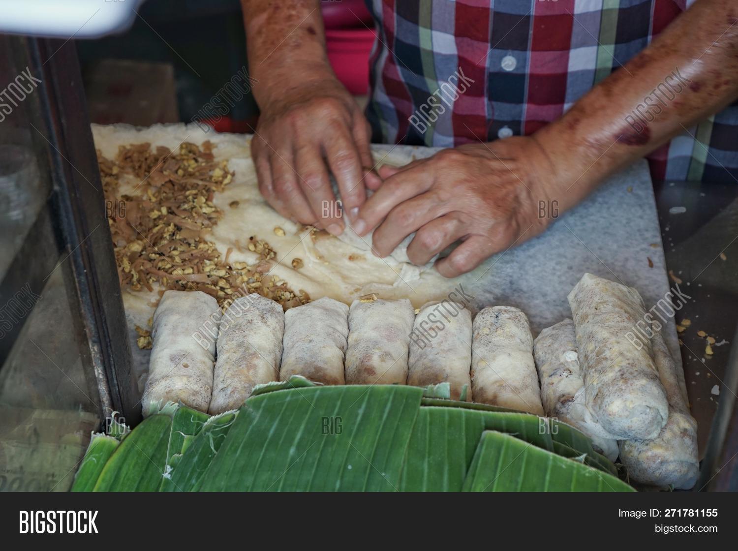 Lumpia Making Process Image & Photo (Free Trial) | Bigstock