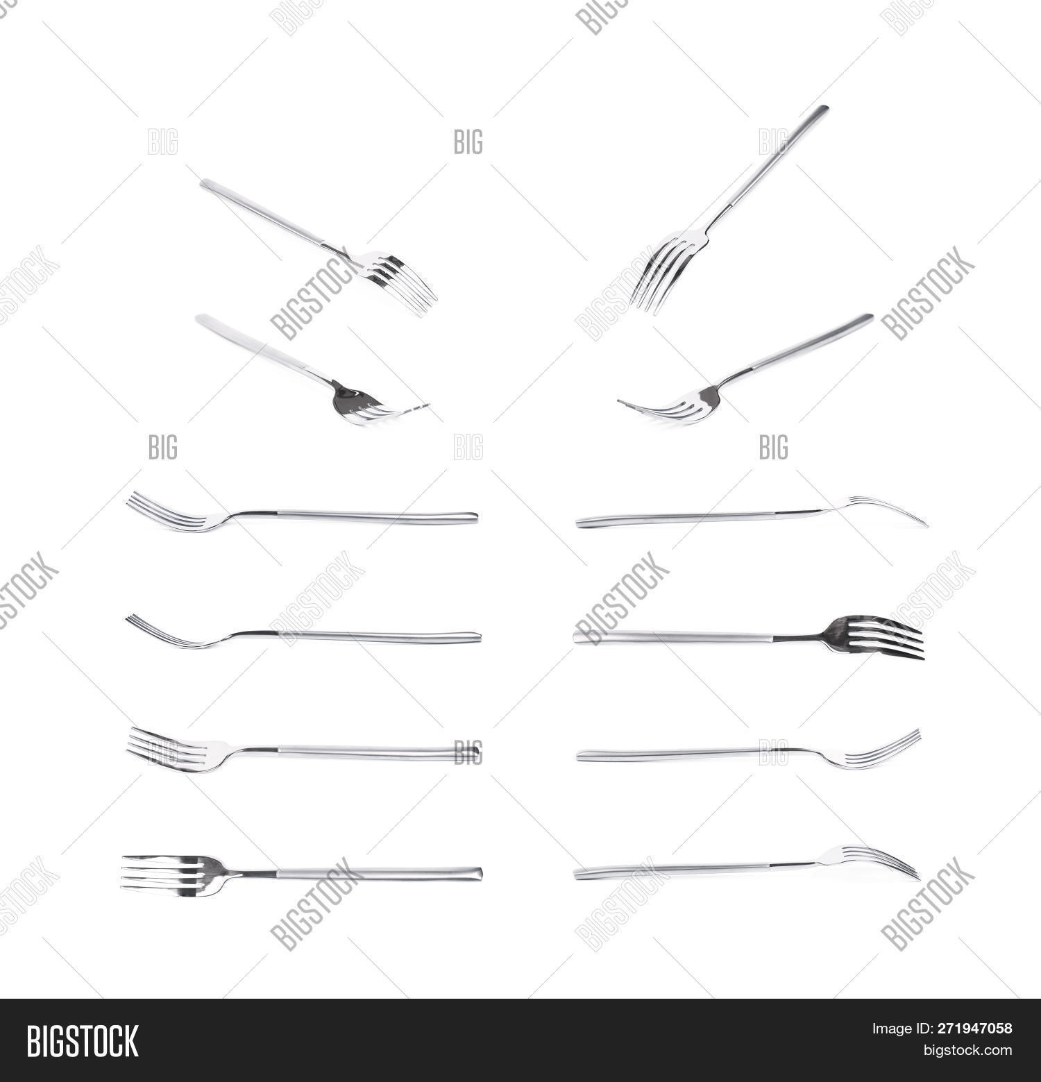 Metal Dinner Fork Image & Photo (Free Trial) | Bigstock