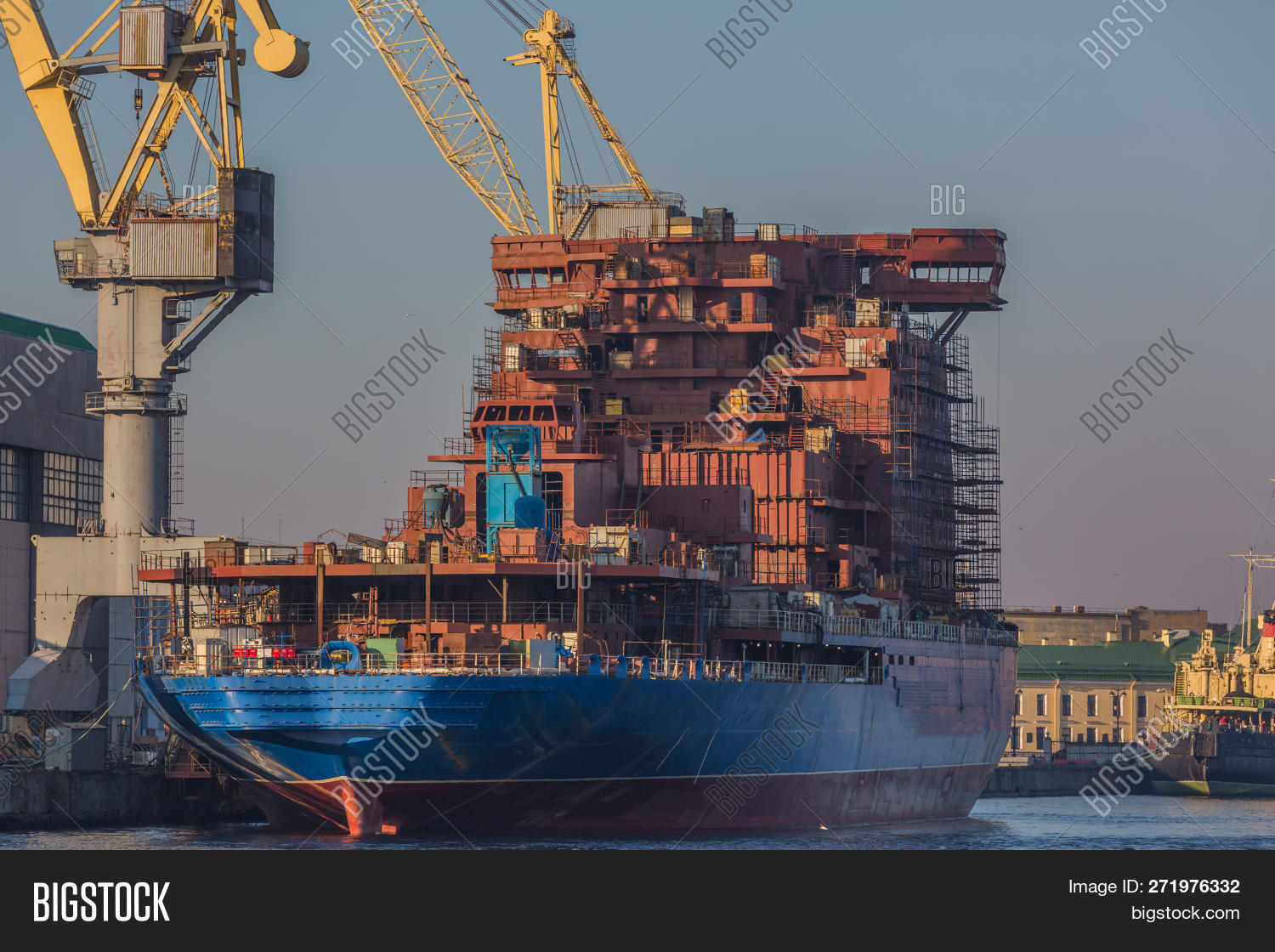Shipyard Have Crane Image & Photo (Free Trial) | Bigstock