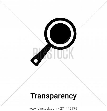 Transparency Icon Vector & Photo (Free Trial) | Bigstock