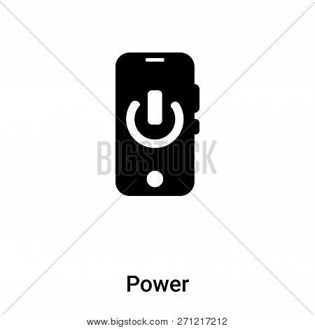Power Icon Trendy Vector & Photo (Free Trial) | Bigstock