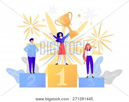 First Place Winner Vector & Photo (Free Trial) | Bigstock