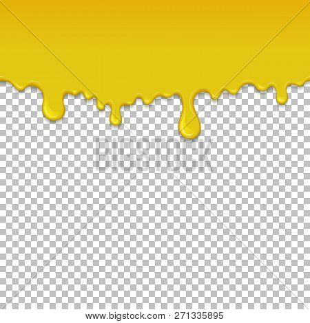 Yellow Dripping Slime Vector & Photo (Free Trial) | Bigstock
