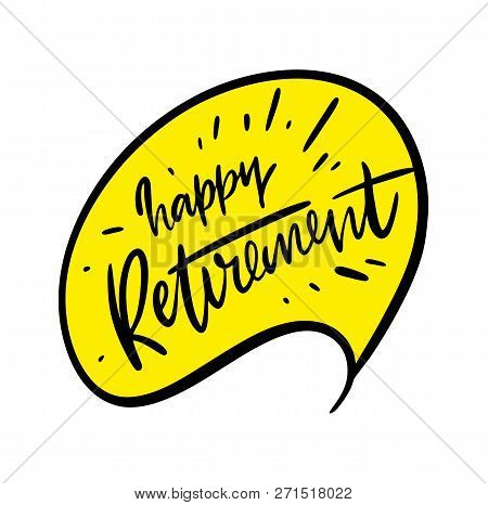 Happy Retirement. Vector & Photo (Free Trial) | Bigstock