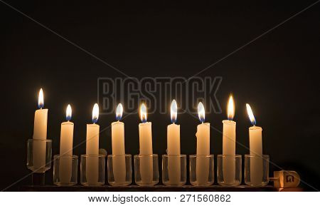 Menorah Burning Image & Photo (Free Trial) | Bigstock