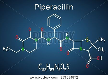Piperacillin Molecule Vector & Photo (Free Trial) | Bigstock