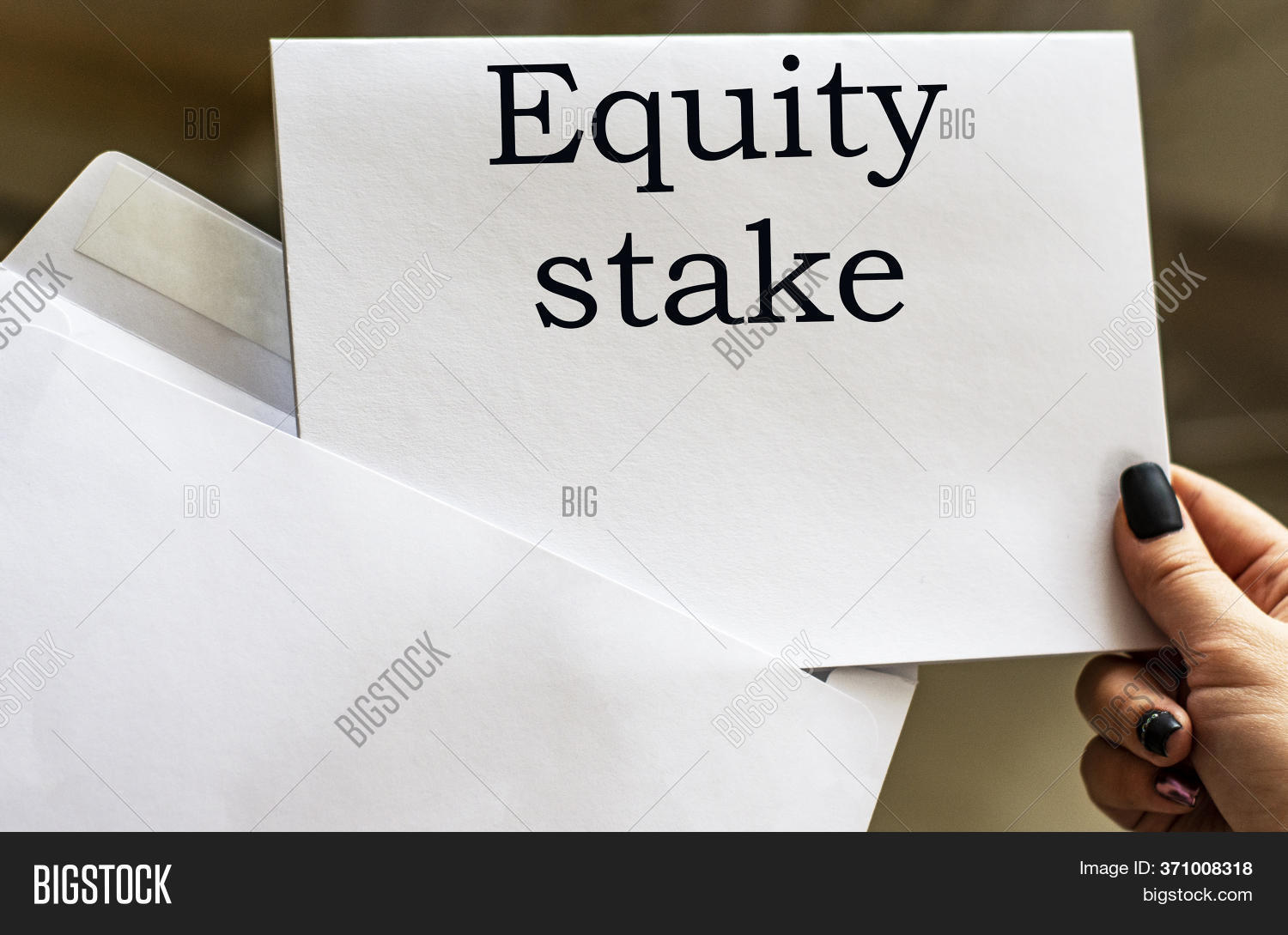 Equity Stake Word Image & Photo (Free Trial) | Bigstock